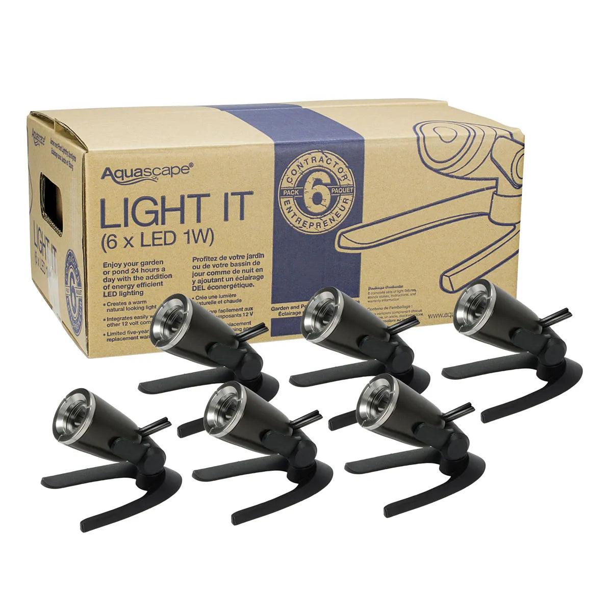 1-Watt LED Spotlight | 6 Pack — Aquascape Australia